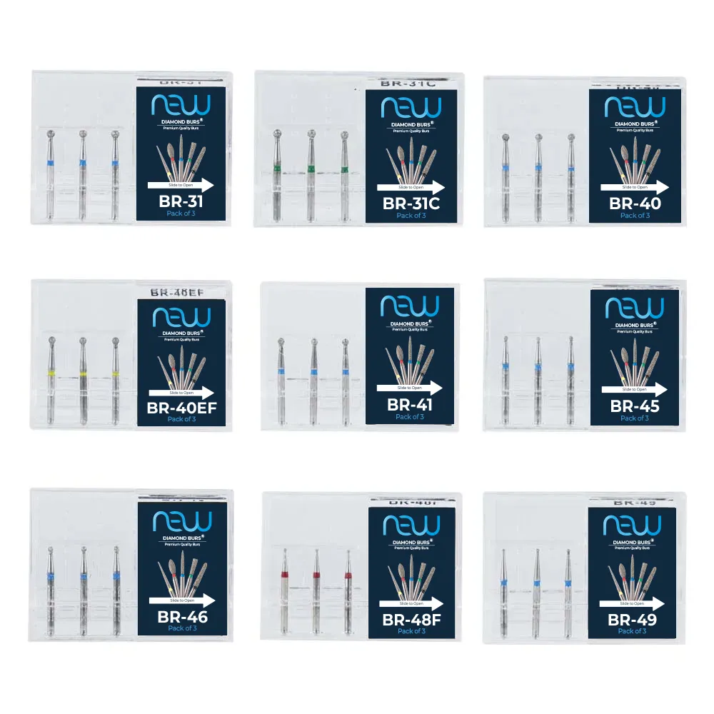 NeoDiamond Diamond Bur WH-13 (Pack Of 3)