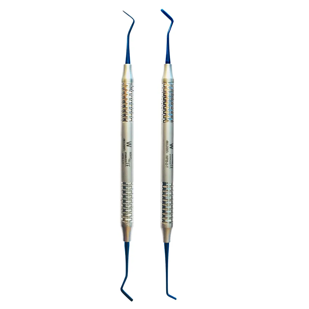 Dental Composite Instrument Kit Blue Titanium by Waldent | Dentalkart.com