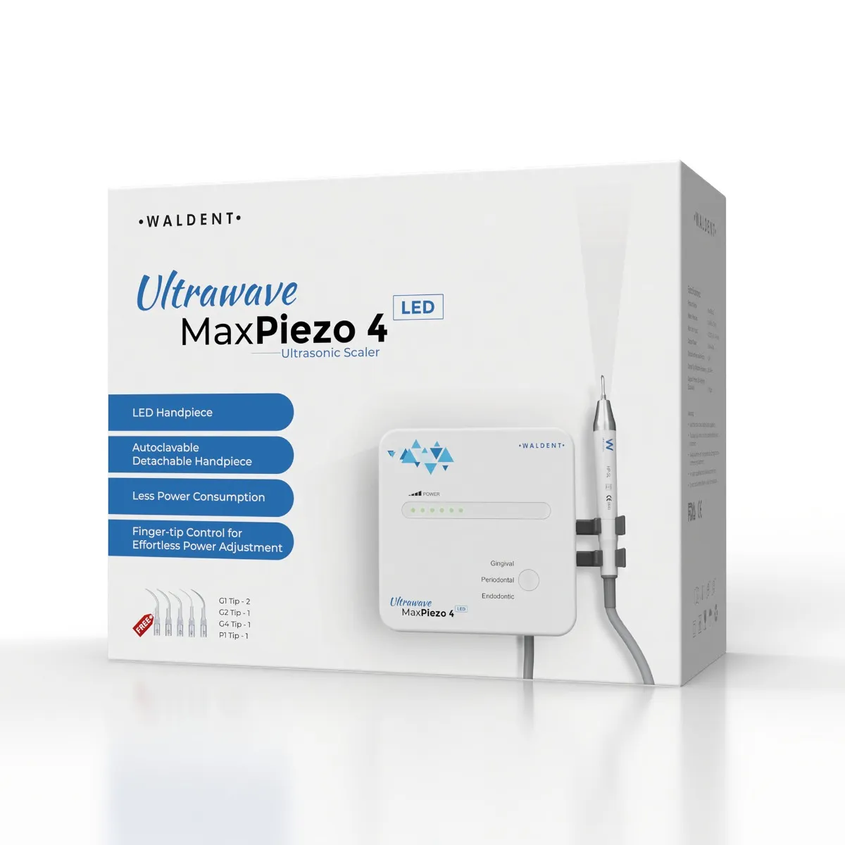 Waldent Ultrawave Max Piezo 4 LED Ultrasonic Scaler