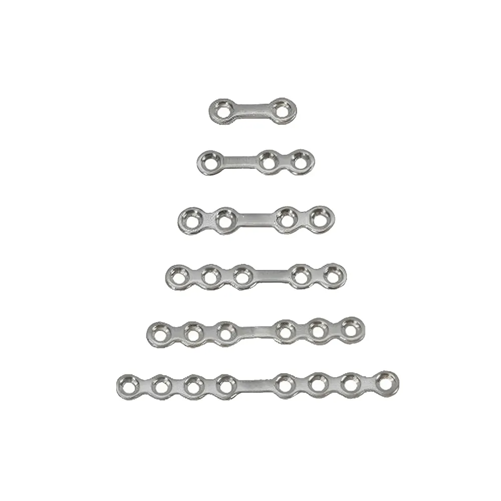 SK Surgicals SS Mini Bone Plates With Gap - 1.5mm