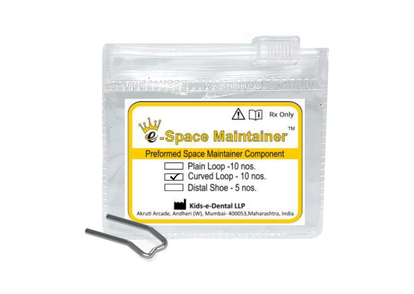 Kids-e-Dental Curved Loops (Pk of 10)