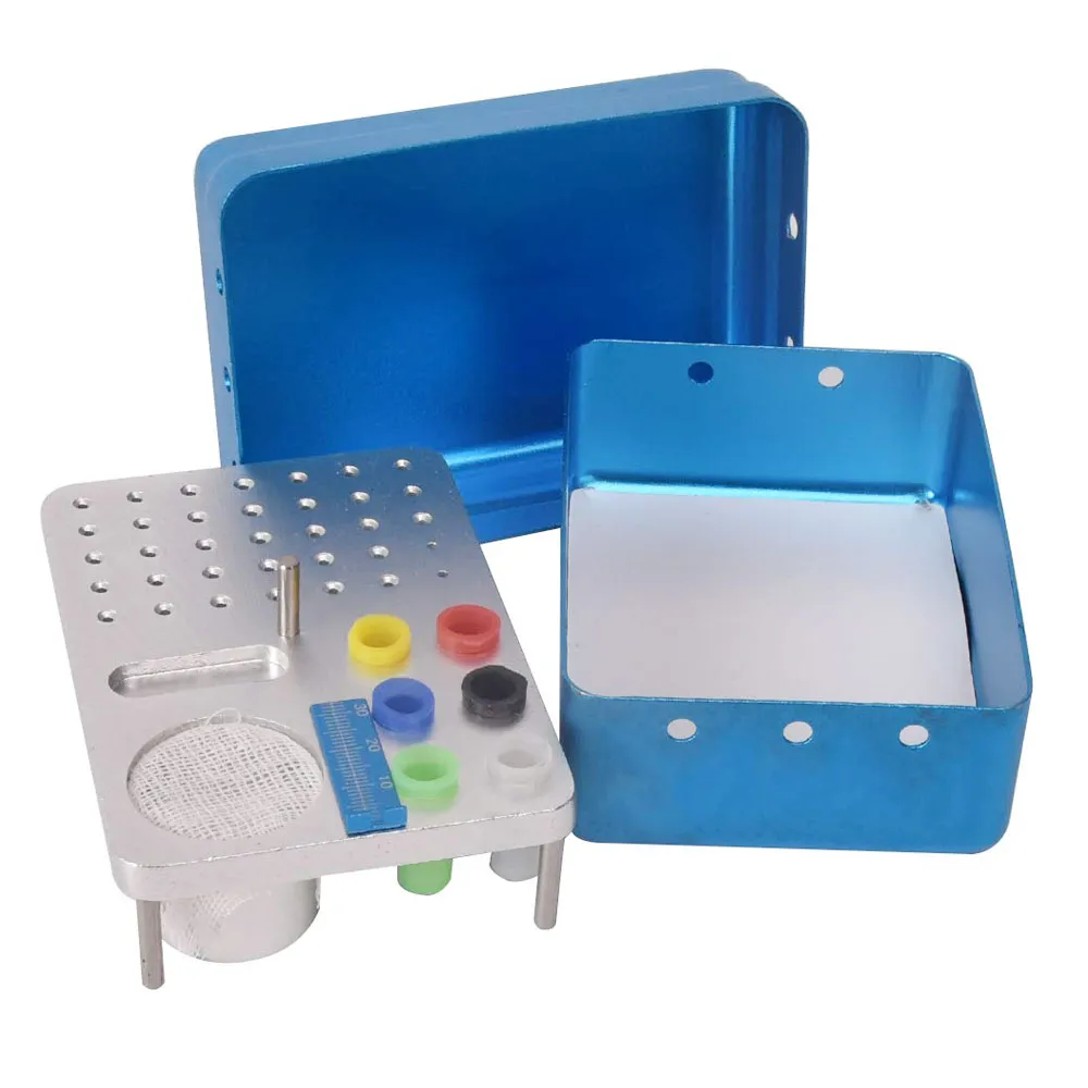 Dental Endobox Aluminium - 35 Holes