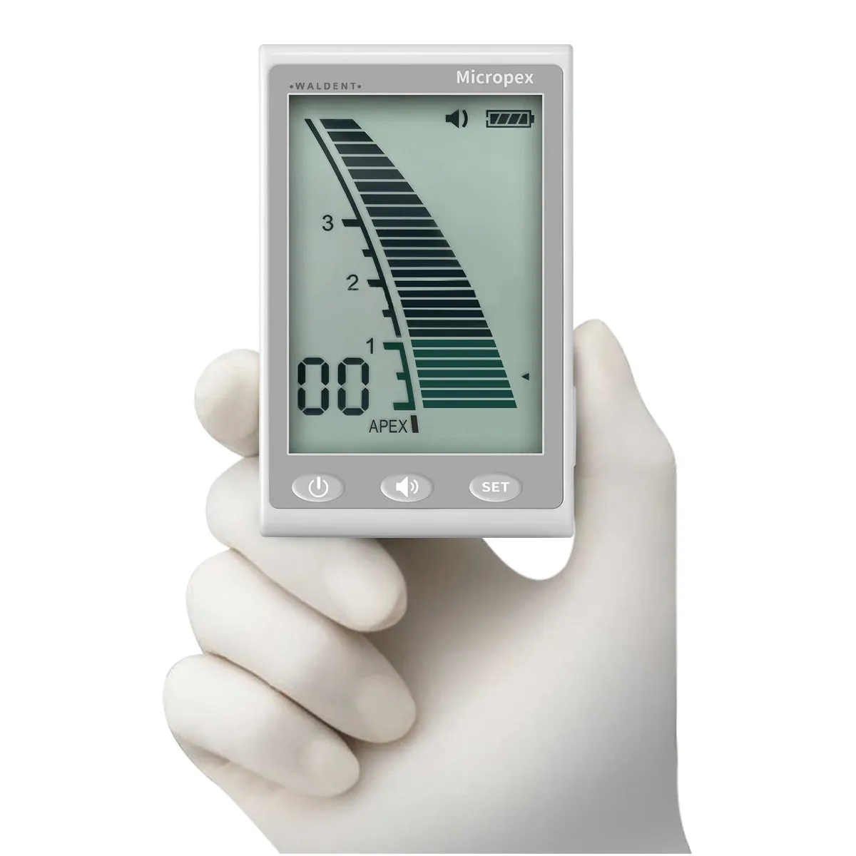 Waldent Micropex apex locator