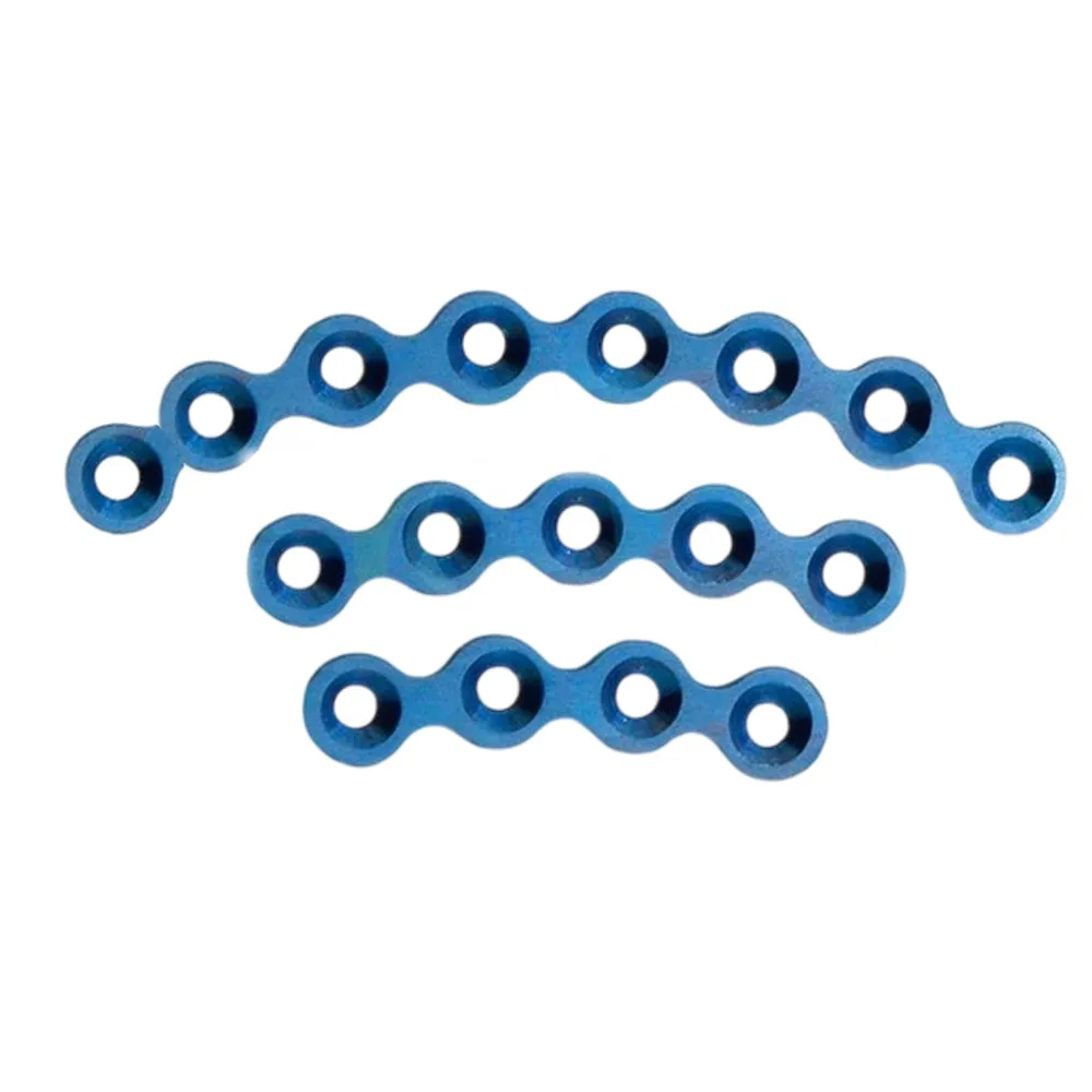 SK Surgicals Titanium Mini Bone Plates Orbital Continuous - 2mm