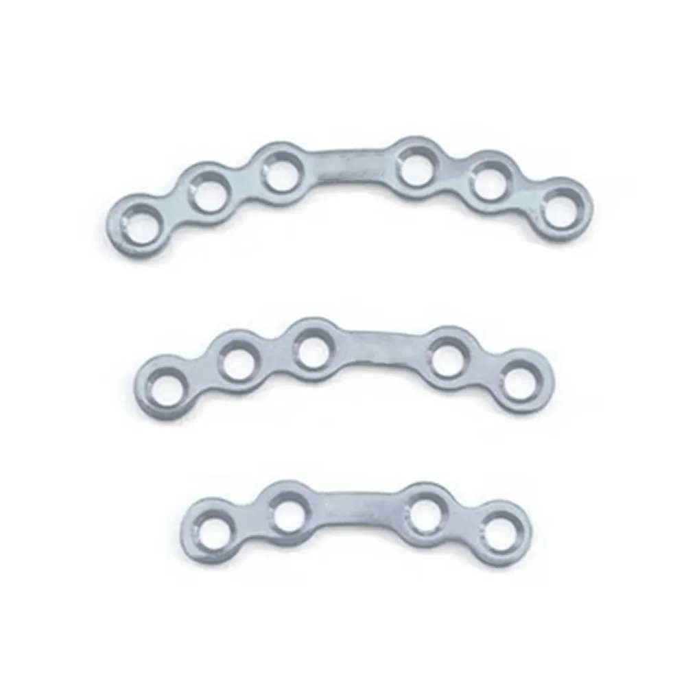 SK Surgicals SS Mini Bone Plates Orbital With Gap - 1.5mm