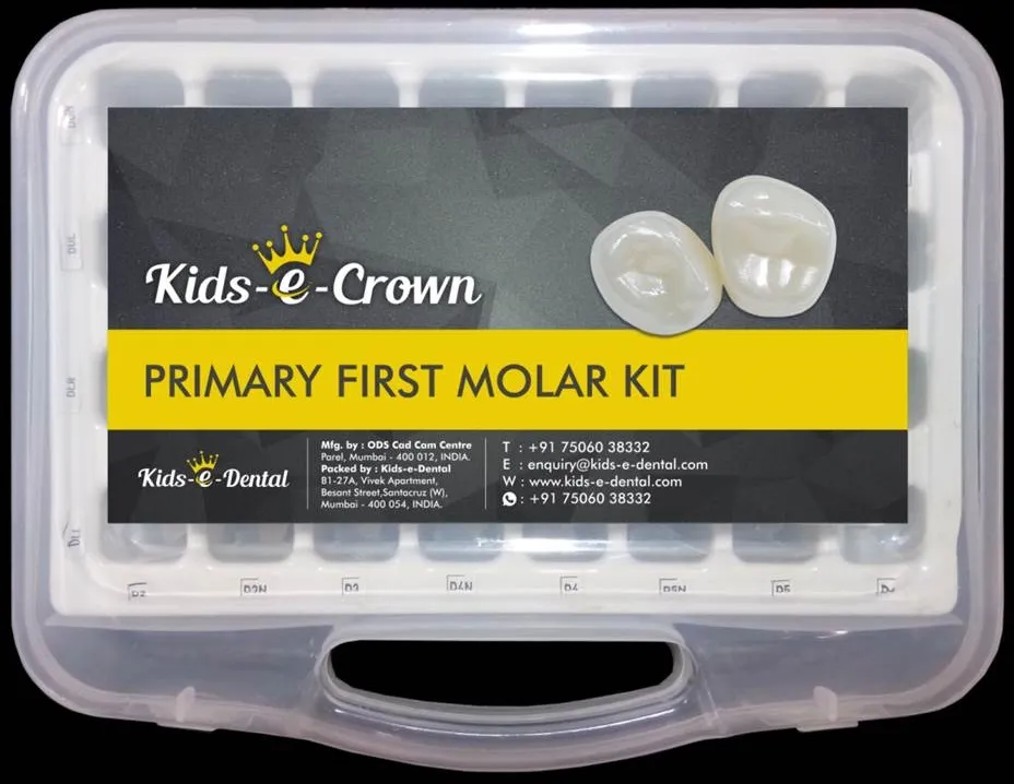 Kids-e-Crown Primary First Molar Kits Online at Best Price | Dentalkart.com