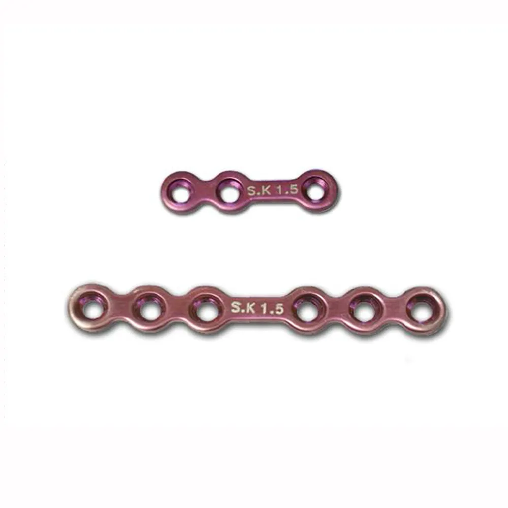 Sk Surgicals Titanium Mini Bone Plates With Gap 15mm